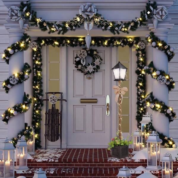 Front Porch Christmas Lights Front Porch Christmas Lights