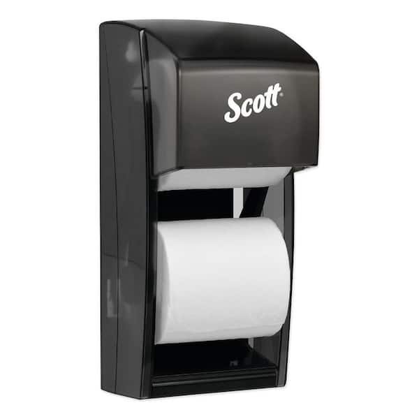 Scott Vertical Single Roll Toilet Paper Dispenser (09021), Black, 6.0 ...