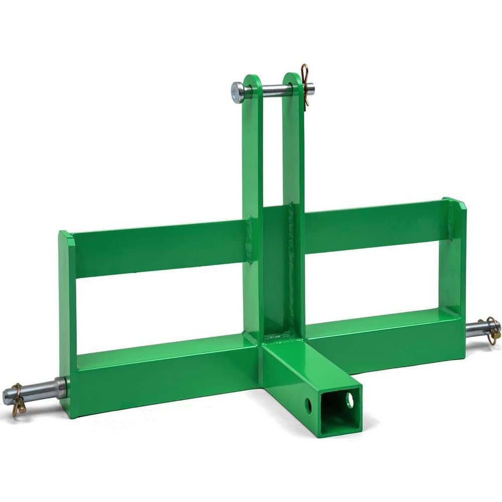 3 Point 2 in. Square Trailer Hitch Receiver for Category 1 Tractors ...