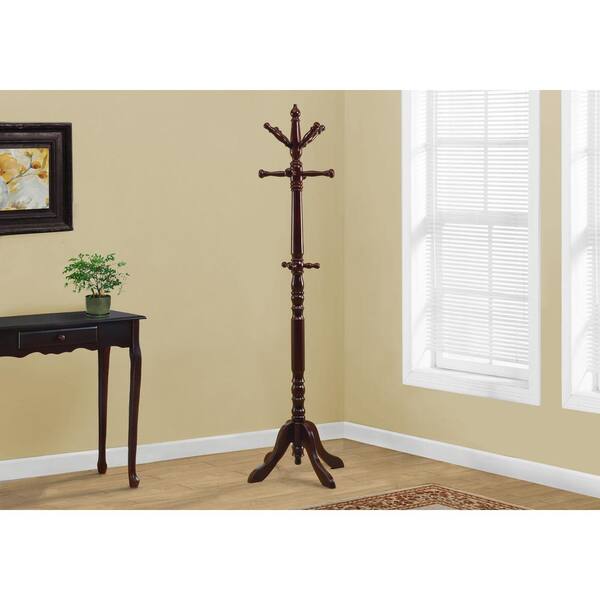 Cherry Wood Coat Rack HD2011 - The Home Depot