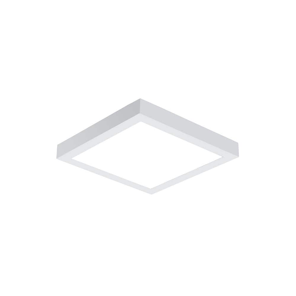 Metalux 1 ft. x 1 ft. Integrated LED Panel Light, Selectable 2000/1500 ...