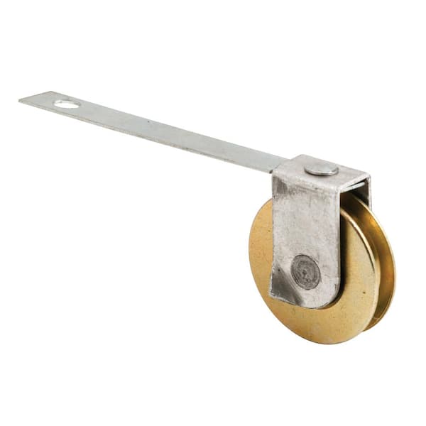 Prime-Line 1 in. Dia Steel Screen Door Tension Spring Roller with Angle ...