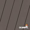 Olympic Maximum 1 gal. Oxford Brown Solid Color Exterior Stain and ...