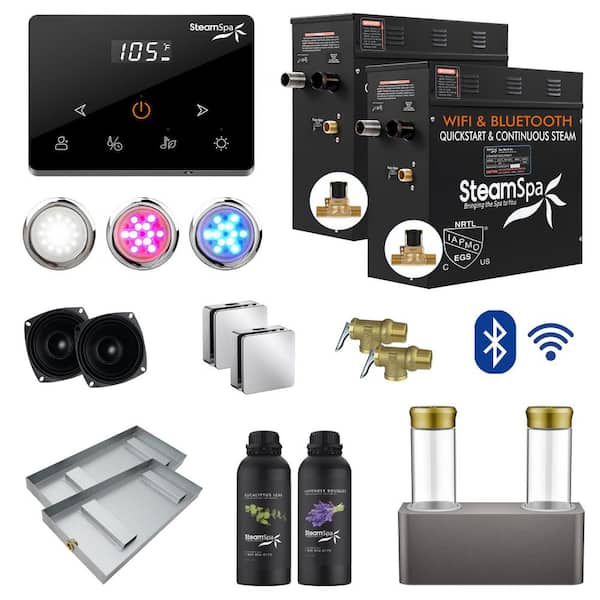 Reviews for SteamSpa Black Series 15KW Steam Bath Generator with ...