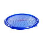 SOLAR SUN RINGS 5 ft. x 5 ft. Round Blue UV Resistant Swimming Pool Spa ...