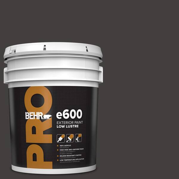 BEHR PRO 5 gal. #MQ1-35 Off Broadway Low Luster Exterior Paint PR62305 ...