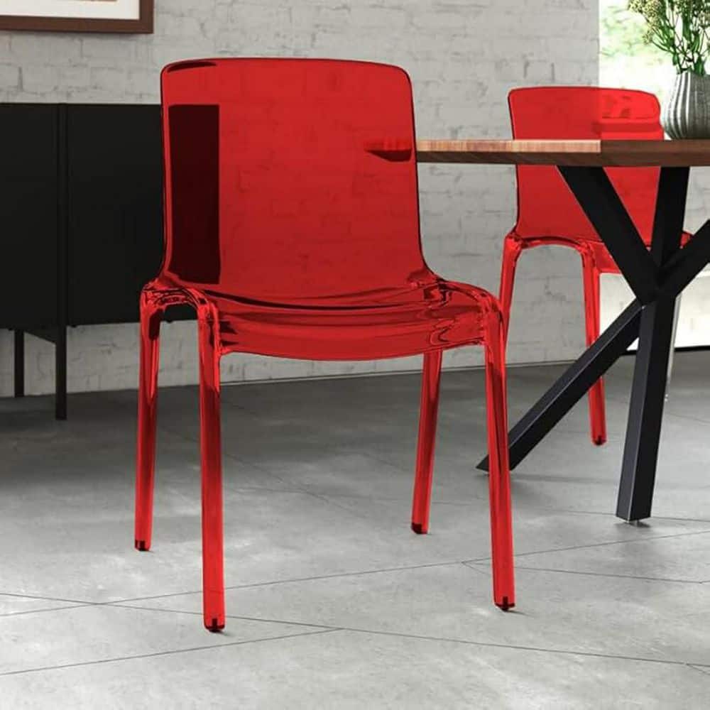 HOME IMPORTS EMPORIUM Red Color Side Chair MC20R-1112-HD - The Home Depot