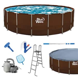 Round-24 ft. - Above Ground Pools - Pools - The Home Depot