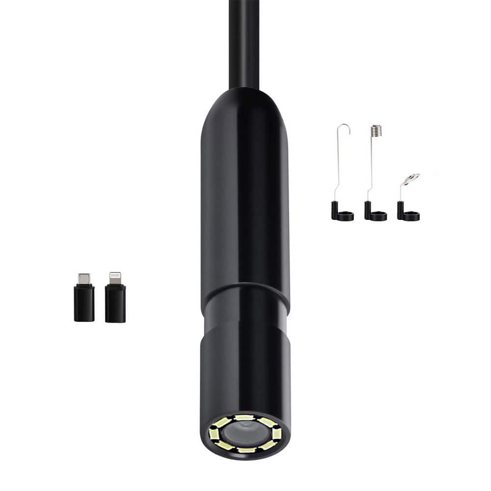 SVOPES 1920P HD Endoscope with Light, Android/iOS compatible. 8 LED ...