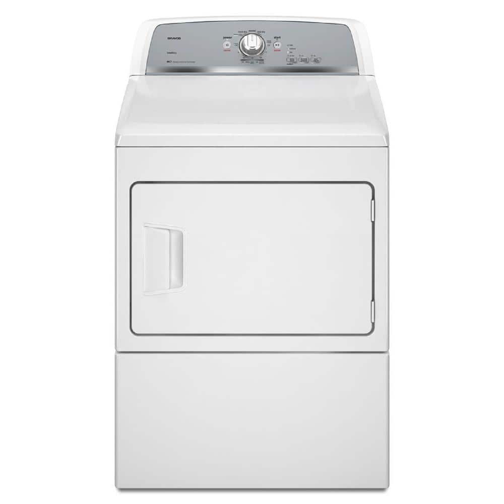 Maytag Bravos X 7.4 cu. ft. Gas Dryer in White MGDX500XW - The Home Depot