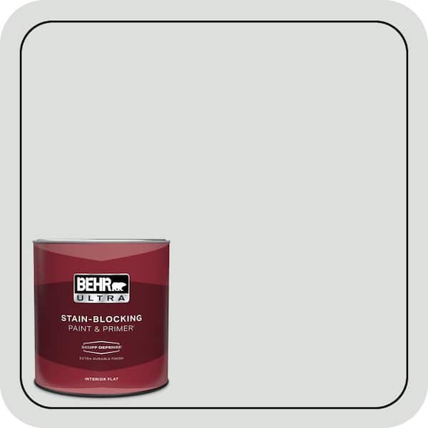 BEHR ULTRA 1 qt. #720E-1 Reflecting Pool Extra Durable Flat Interior ...