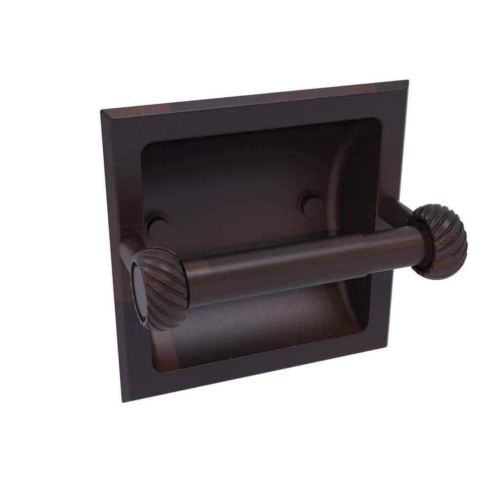 Allied Brass Continental Collection Recessed Toilet Paper Holder in ...