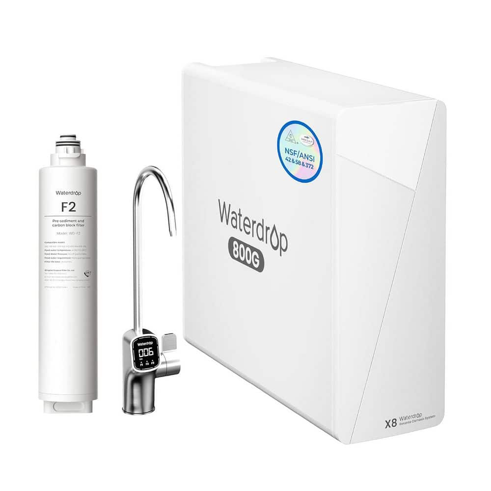Reviews for Waterdrop X8-Basic Reverse Osmosis System, NSF/ANSI 42&58 ...