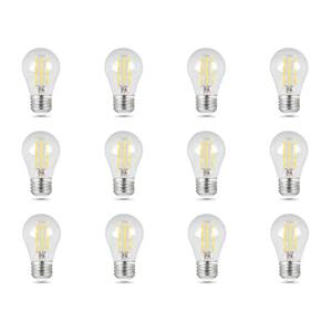 Feit Electric 40-Watt Equivalent A15 Candelabra Dimmable Filament Clear ...