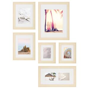 Instapoints Gallery Wall Set with Offset Mat and Hanging Template Gold ...