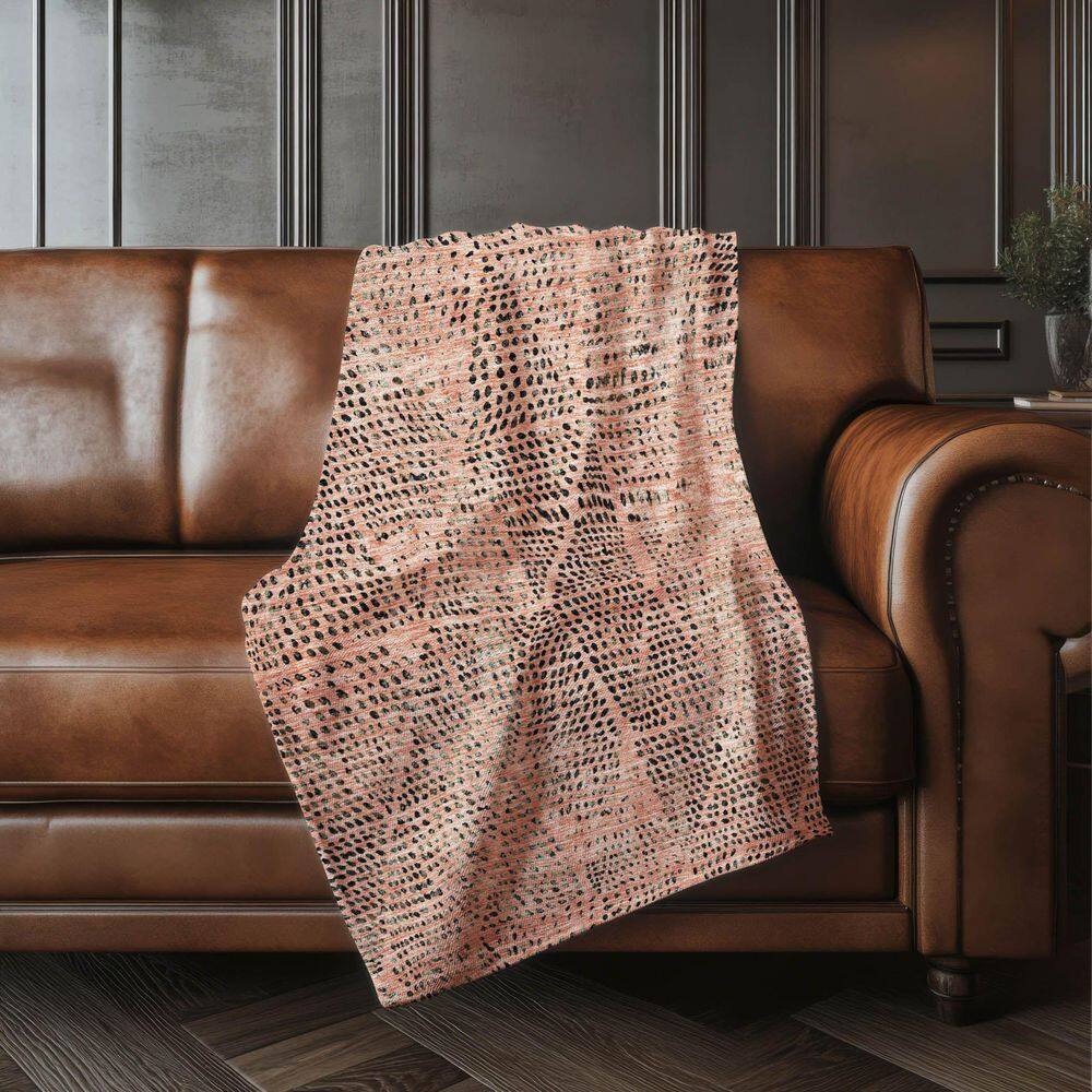 Addison Rugs Premium Machine Washable ASB591 Salmon 50 in. x 70 in ...