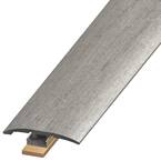 DuraDecor Classy Chic Metro Grey 0.25 in. T x 2 in. W x 94 in. L 3-in-1 ...