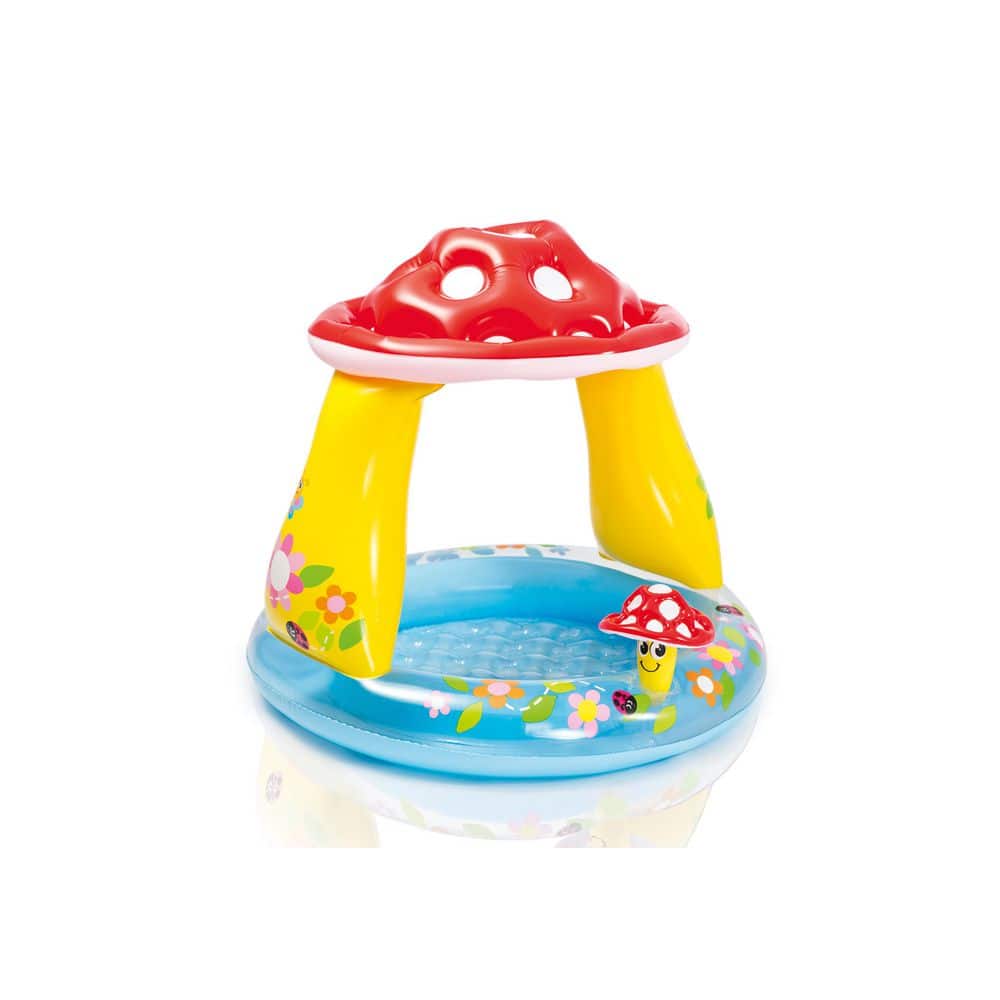 Intex Inflatable Mushroom Water Play Center Kiddie Babyn Round Shape ...