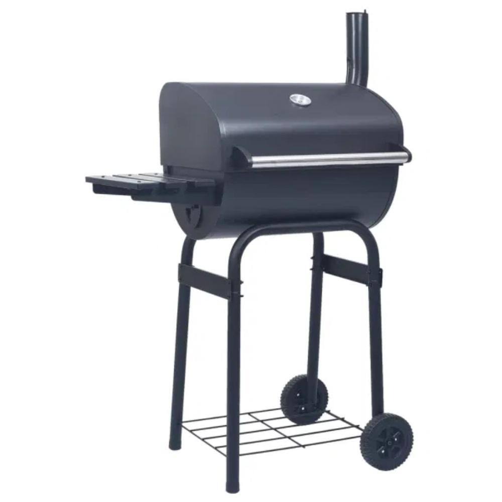 Reviews for ITOPFOX 47.2 in. Heavy-Duty Charcoal Grill in Black Smoker ...