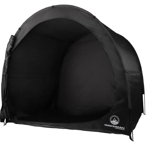 Wakeman Outdoors 5.3 ft. W x 6.5 ft. D Plastic Portable Storage Shed 37 ...