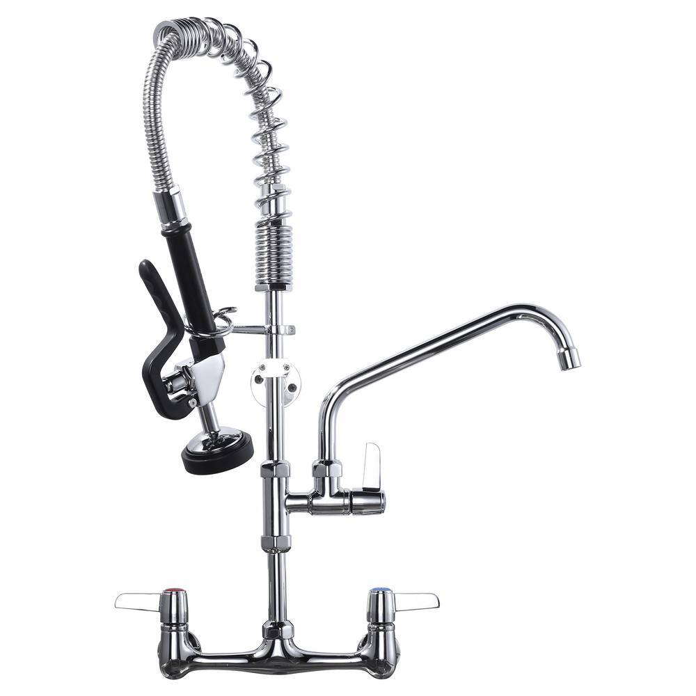 ARCORA Commercial Triple Handle Wall Mount 25. Pull Down Sprayer ...