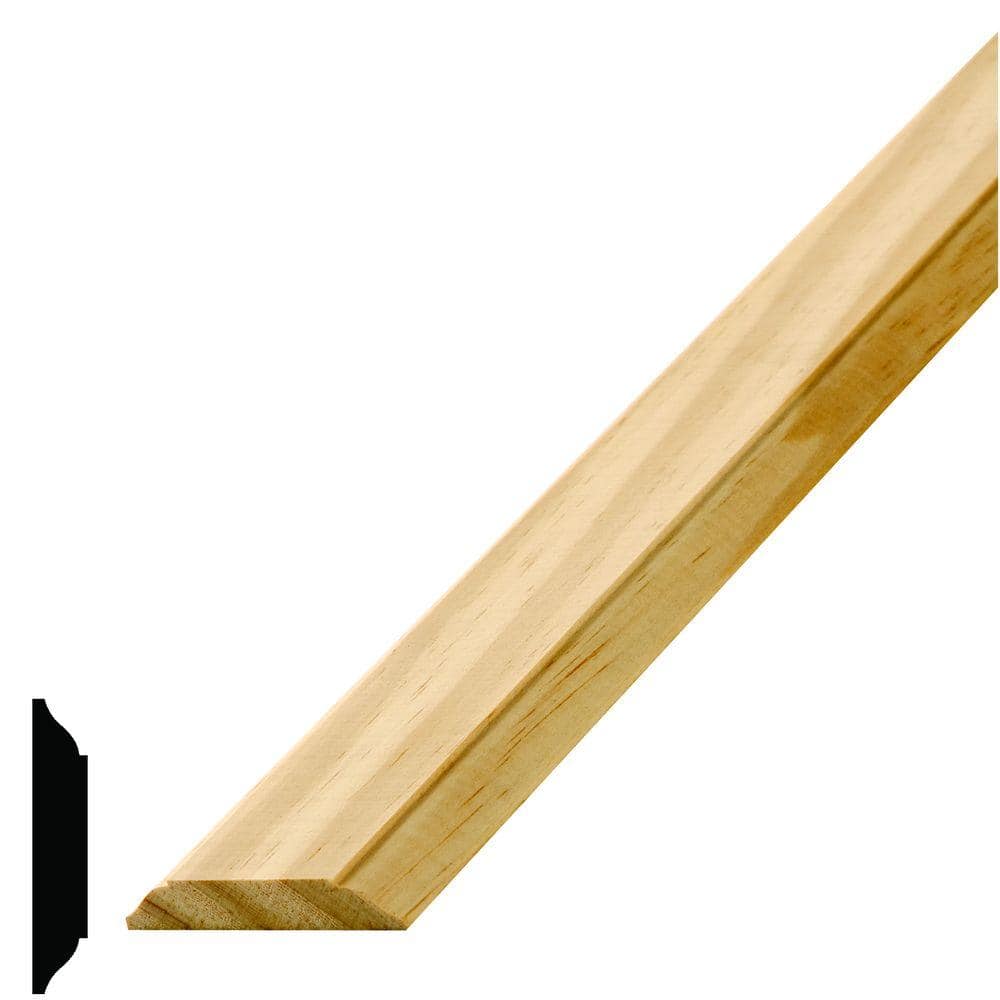 Alexandria Moulding WM 982 3/8 in. x 2 in. Pine Mullion Molding 0W982 ...