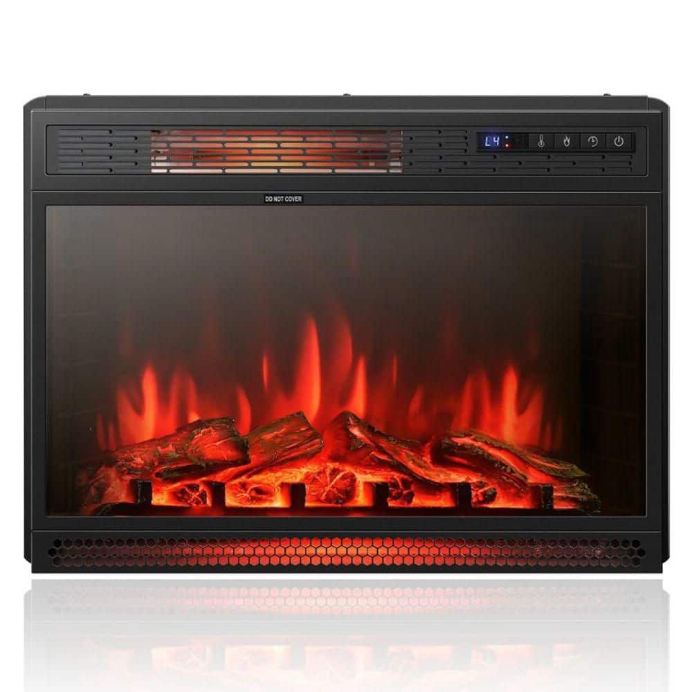Clihome 25 in. 900-Watt/1350-Watt Recessed and Freestanding Electric ...