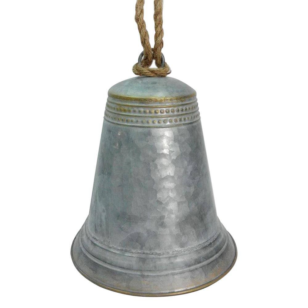 Home Accents Holiday 11 in. H Metal Bell Decor X520-IXRKA004 - The Home ...