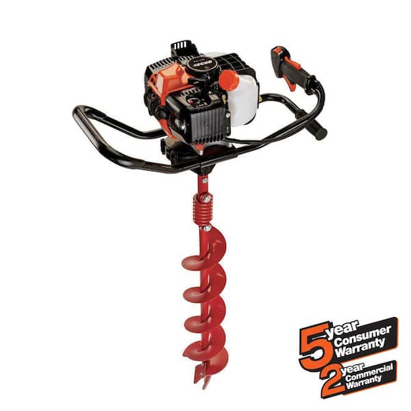 Gas earth auger store