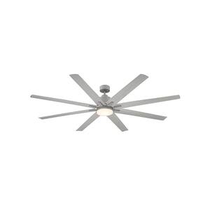 Westinghouse Cayuga 60 in. LED Indoor Brushed Nickel Ceiling Fan with ...