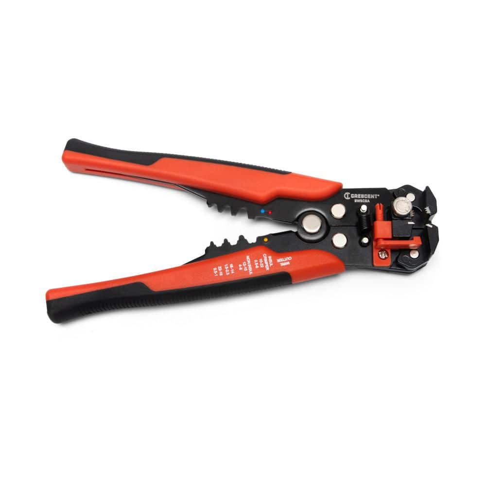 Crescent 8 in. Self-Adjusting Wire Stripper and Cutter 8WSCSA - The ...