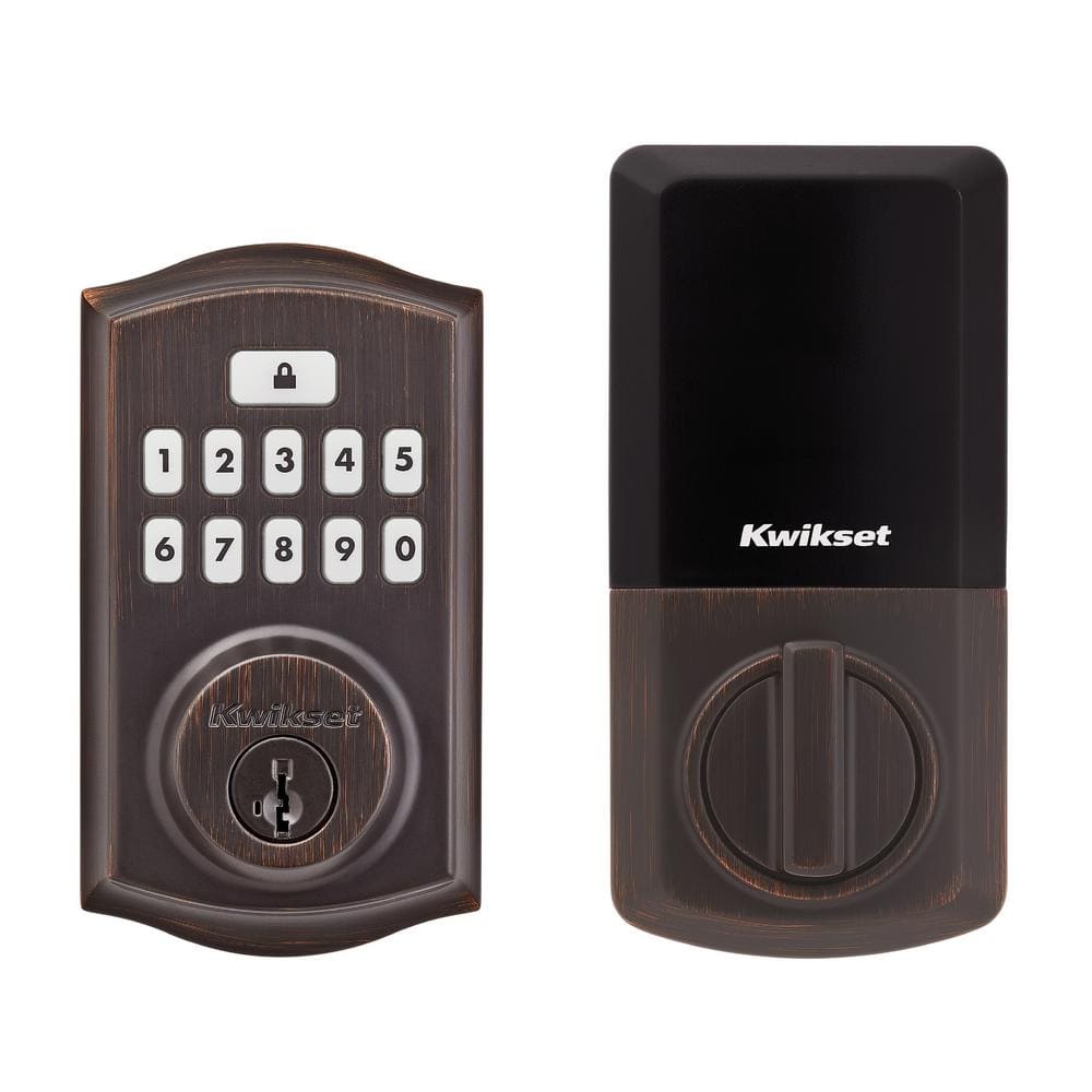 Kwikset SmartCode 260 Traditional Venetian Bronze Keypad Single ...