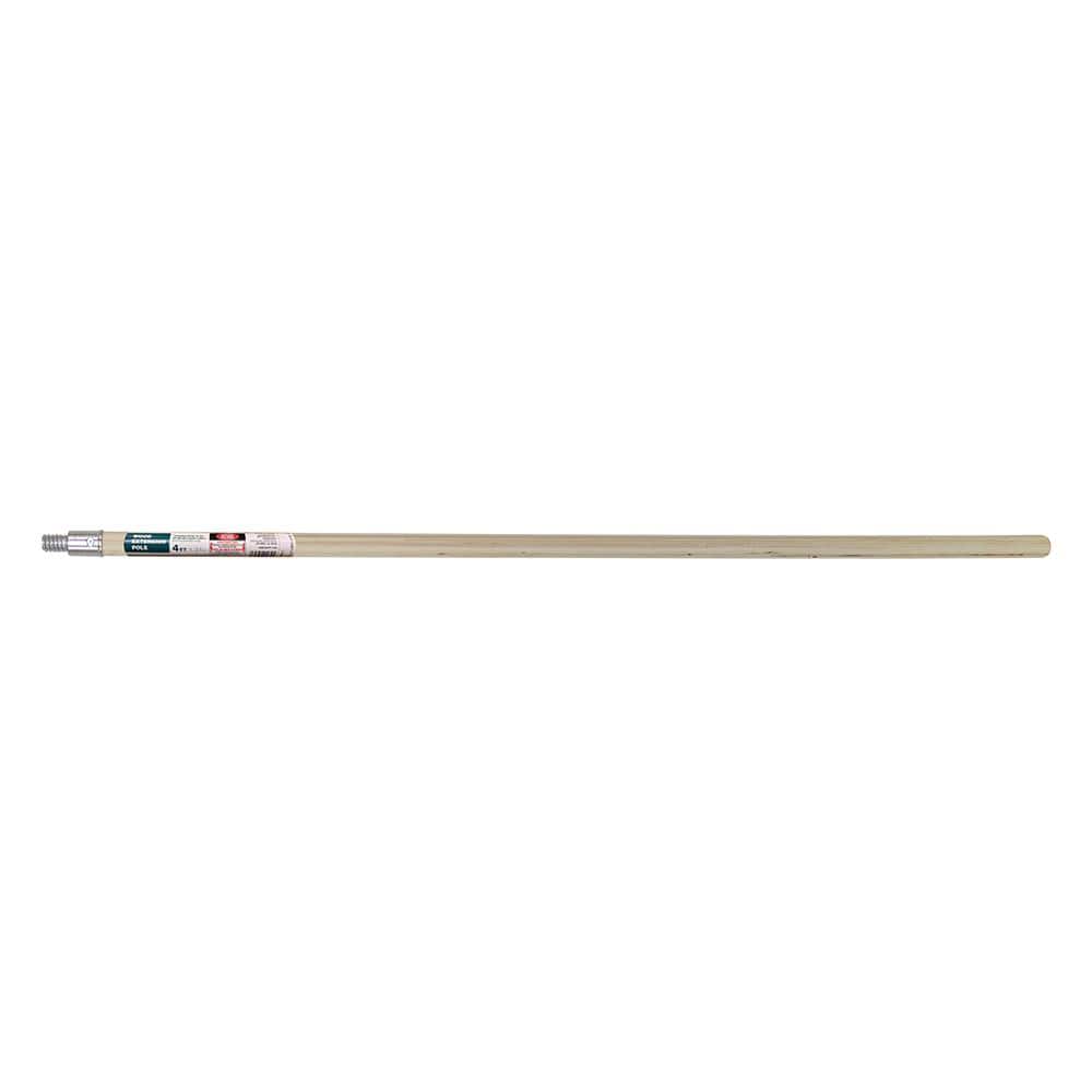 PRIVATE BRAND UNBRANDED 4 ft. x 4 ft. Nonadjustable Wood Extension Pole ...