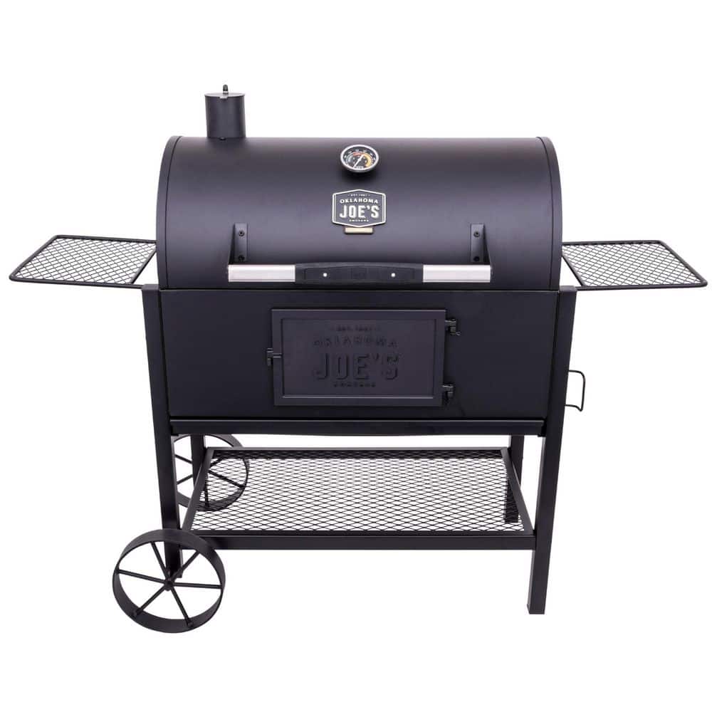 OKLAHOMA JOE'S Judge Charcoal Smoker and Grill with 540 sq. in. Cooking ...