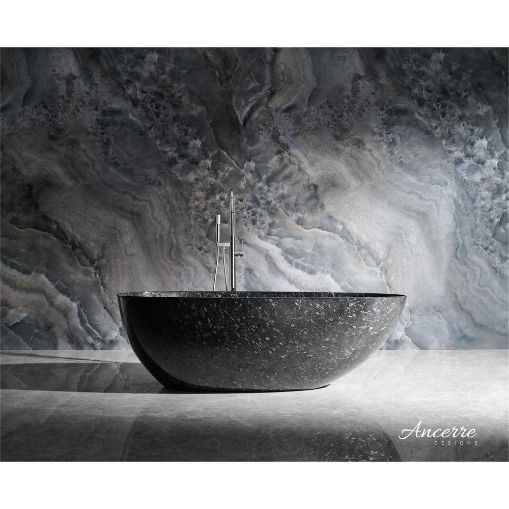 Ancerre Designs Anjuna 67 in. x 31.4 in. Forged Carbon Fiber Soaking ...