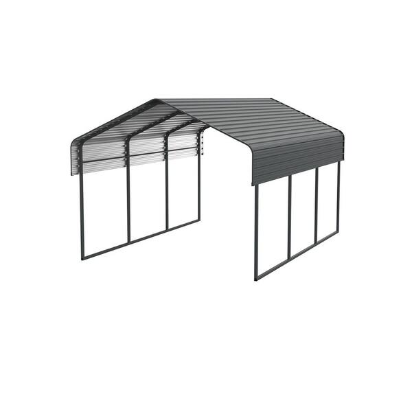 AirWire 12 ft. W x 20 ft. D Polar Aurora Heavy-Duty Galvanized Metal ...