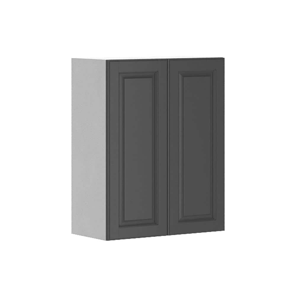 Eurostyle Ready to Assemble 24x30x12.5 in. Buckingham Wall Cabinet in ...