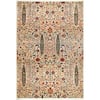 nuLOOM Valentina Tribal Fringe Olive 9 ft. x 12 ft. Area Rug KHTR03A ...
