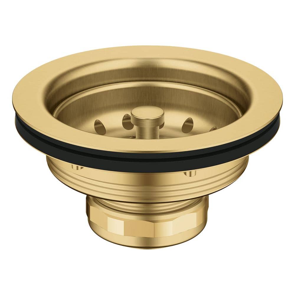 GROHE Sink Strainer in Brushed Cool Sunrise 40708GN0 - The Home Depot