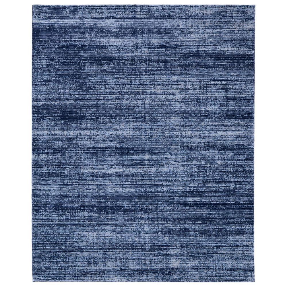 HomeRoots Blue, Gray 7 ft. x 10 ft. Solid Color Area Rug 2000566807 ...