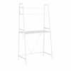 32 in. Rectangular White Ladder Desk with Open Storage HD7163 - The ...