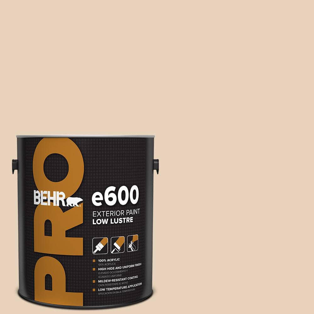 BEHR PRO 1 gal. #ECC-53-1 Mown Hay Low Luster Exterior Paint PR62001 ...
