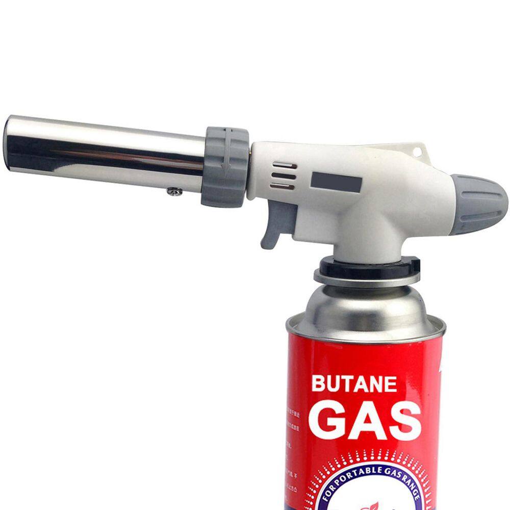 JFVKAF Butane Fuel Only Metal Culinary Torch Head Adjustable Flame ...
