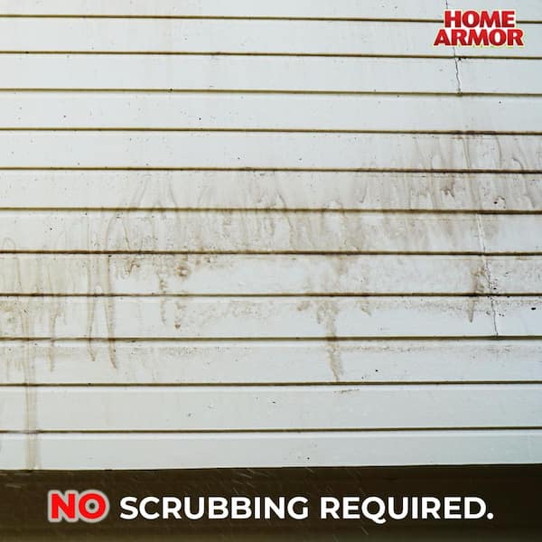 Home Armor 64 oz. Liquid Outdoor Multiple Surface Cleaner Removes Algae ...