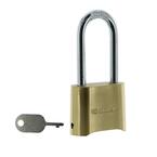 NUSET 2 in. Set-Your-Own 4-Digit Combination Padlock 4370-1