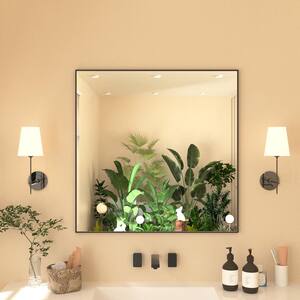 Sylanor 36 in. W x 30 in. H Rectangular Framed Wall Bathroom Vanity ...