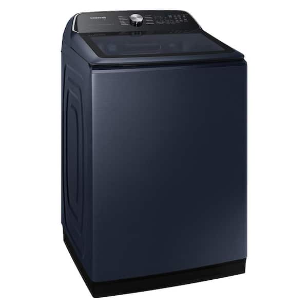 Samsung 5.4 cu. ft. Smart Top Load Washer in Brushed Navy Blue with ...
