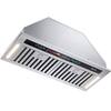 BRANO 30 in. 900 CFM Ductless Insert Range Hood in Stainless Steel with ...