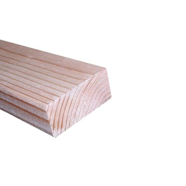 2 in. x 4 in. x 92-5/8 in. #2 Standard Grade Southern Yellow Pine Stud ...
