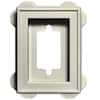 Builders Edge 4.5 in. x 6.3125 in. #082 Linen Recessed Mini Mounting ...